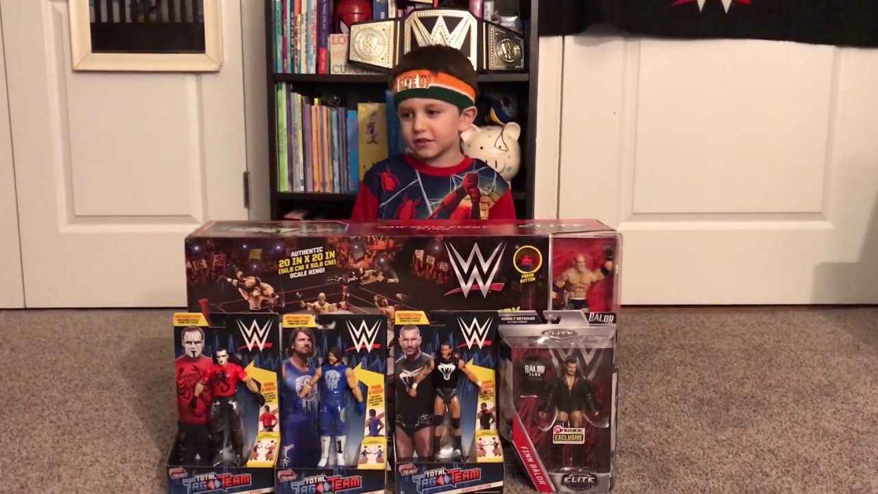 WWE Kid Toys: MY FIRST UNBOXING FOR MY 5TH BIRTHDAY. - YouTube
