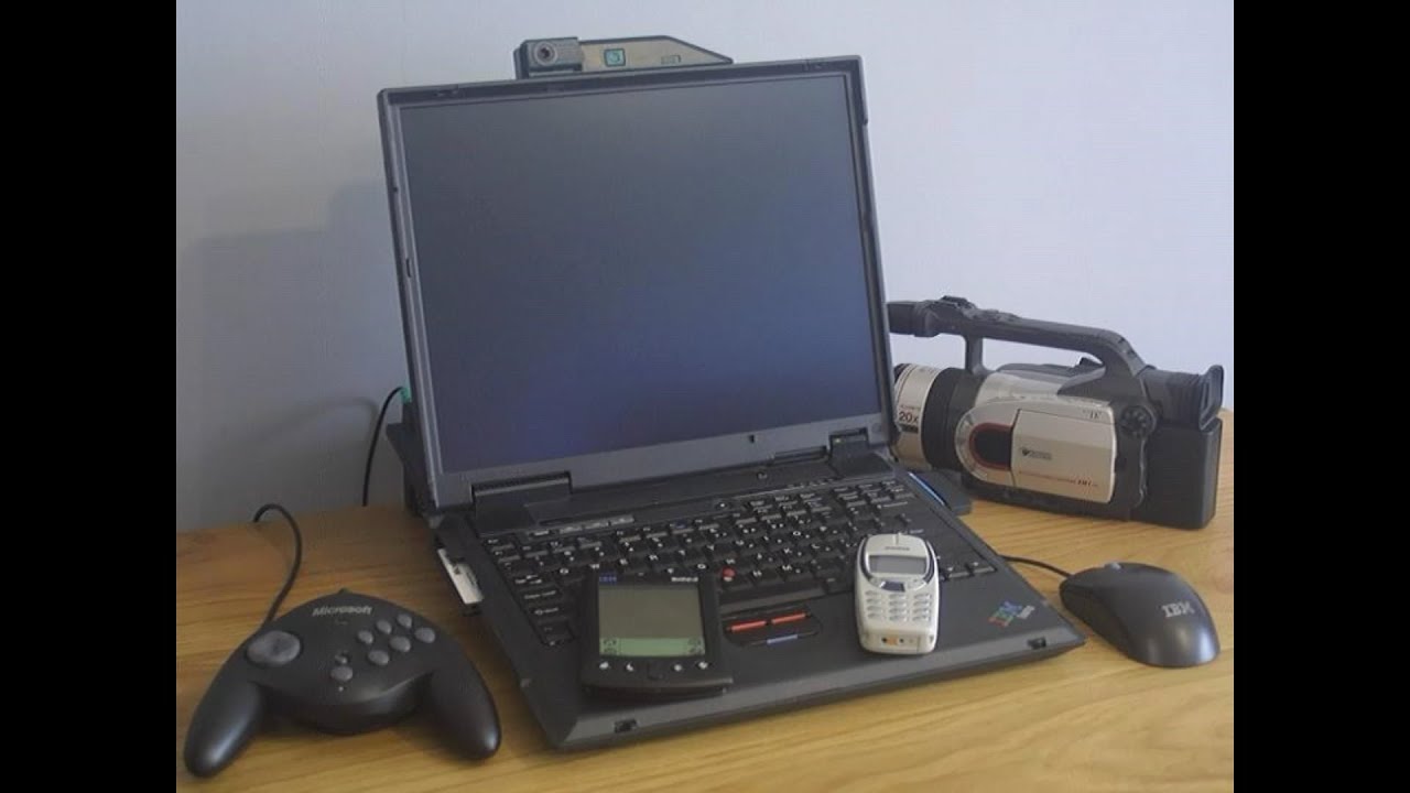 IBM ThinkPad A21P Dream set in 2000. - YouTube