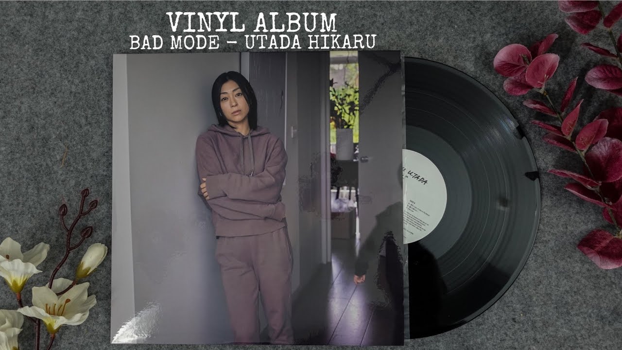 UTADA HIKARU BAD MODE VINYL UNBOXING ALBUM SUPER AESTETIC - YouTube