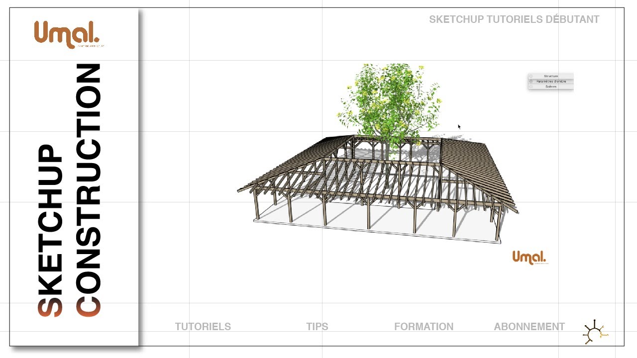 Sketchup - Construction | Tutoriel complet pour débutant - YouTube