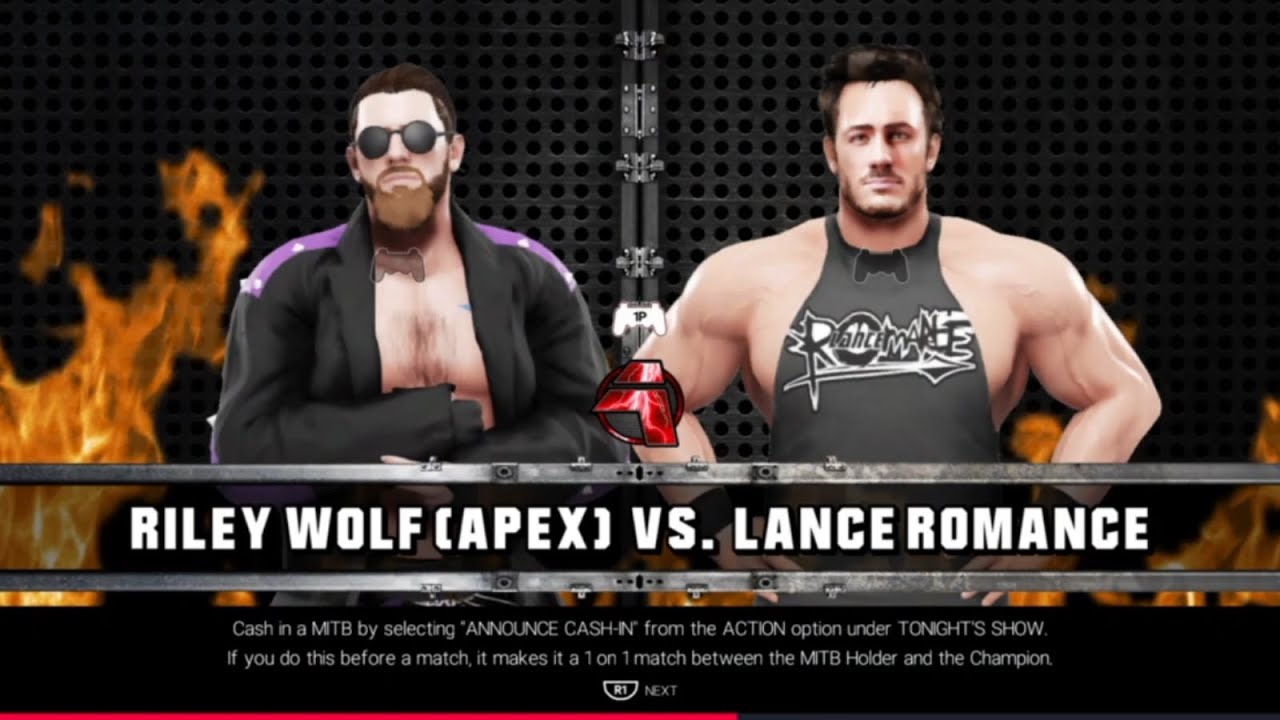 History of Lance Romance Vs Riley Wolf (NAW) - YouTube
