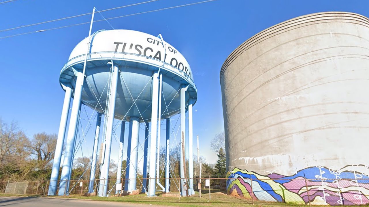 Water towers on Google maps-001 - YouTube
