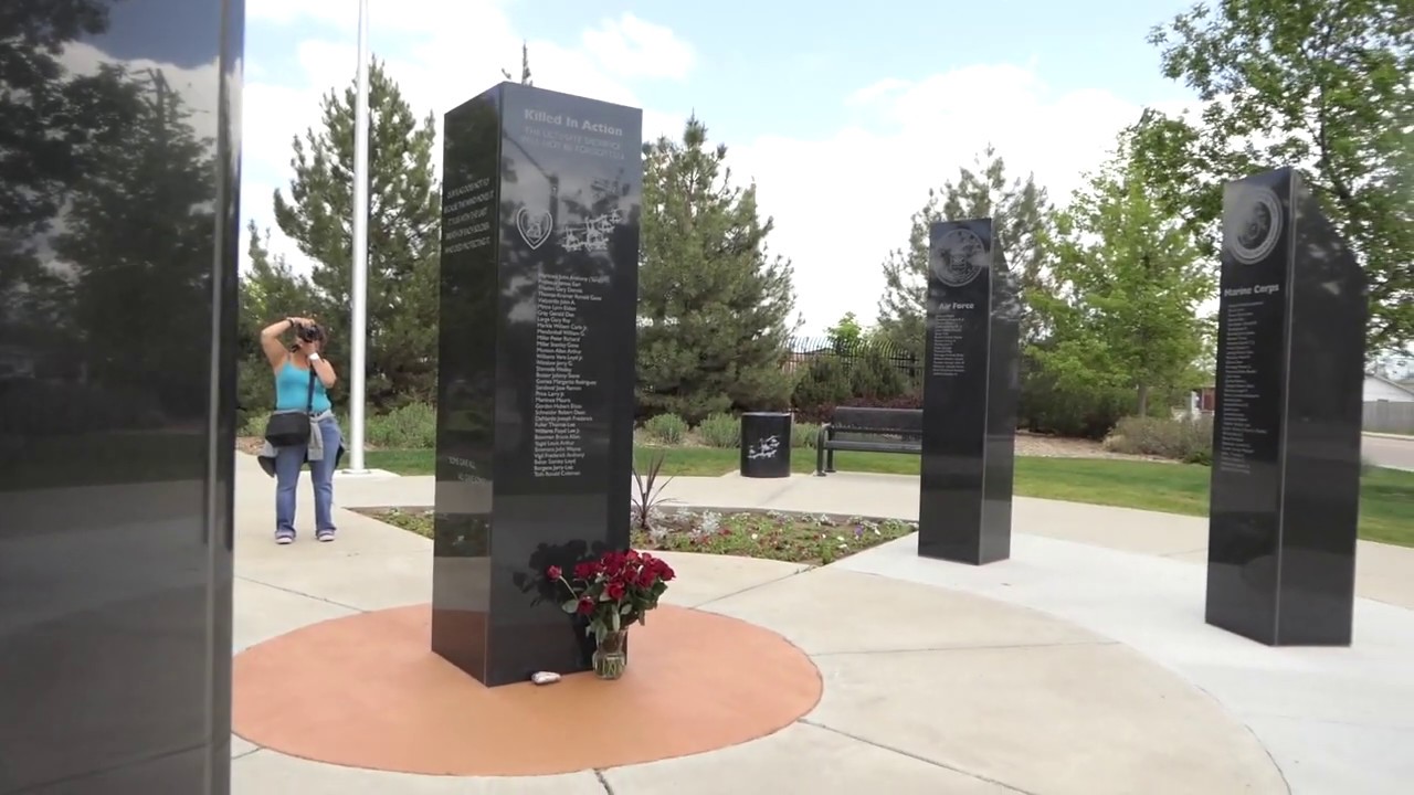 Vietnam Veterans Memorial Brighton Colorado - YouTube