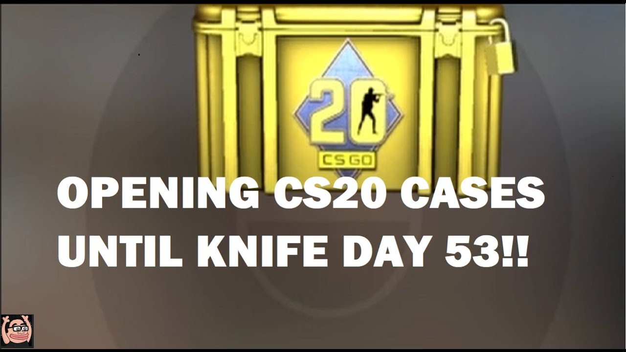 OPENING CS20 CASES UNTIL KNIFE DAY 53! #csgo #gaming - YouTube