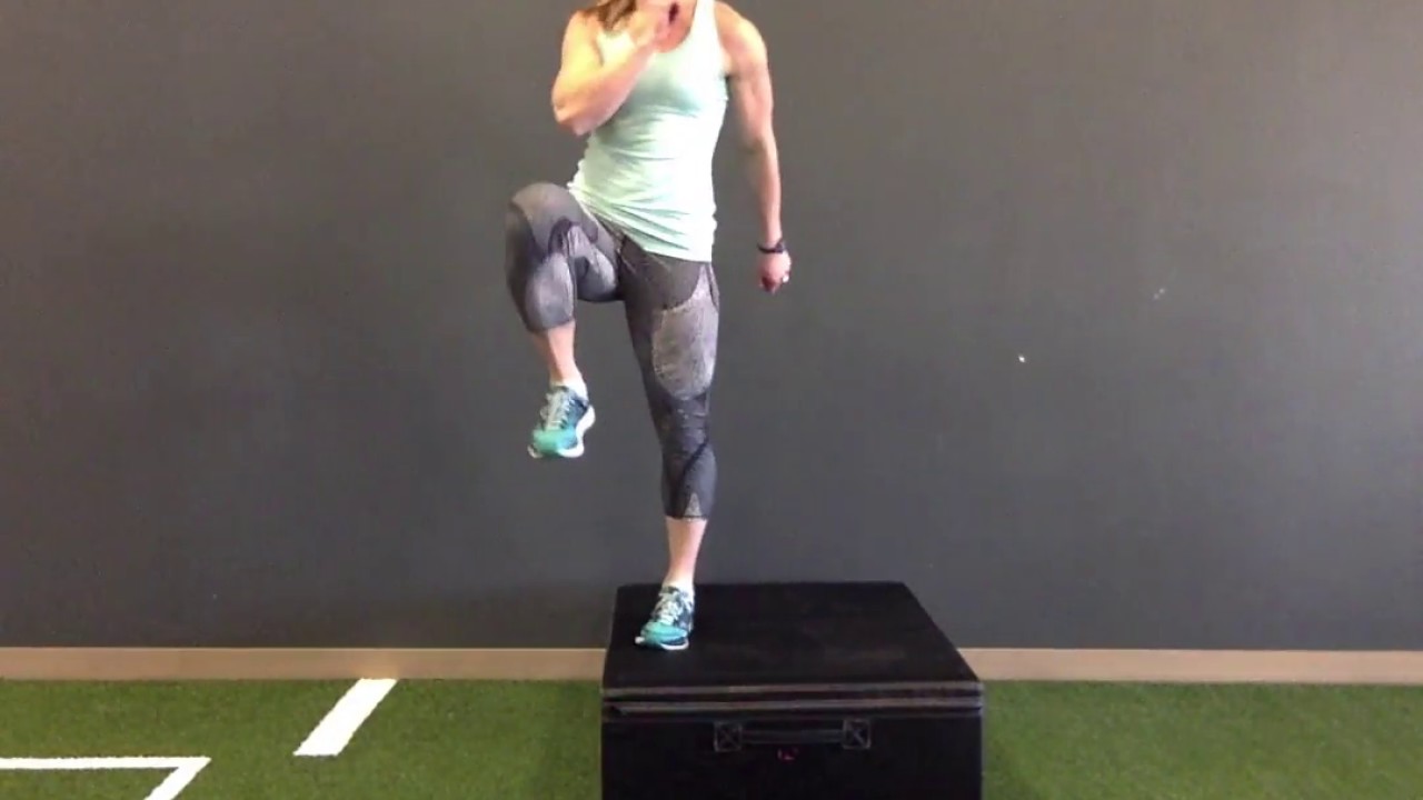 The Hub PT : Medial Box Jump to Lateral Landing - YouTube