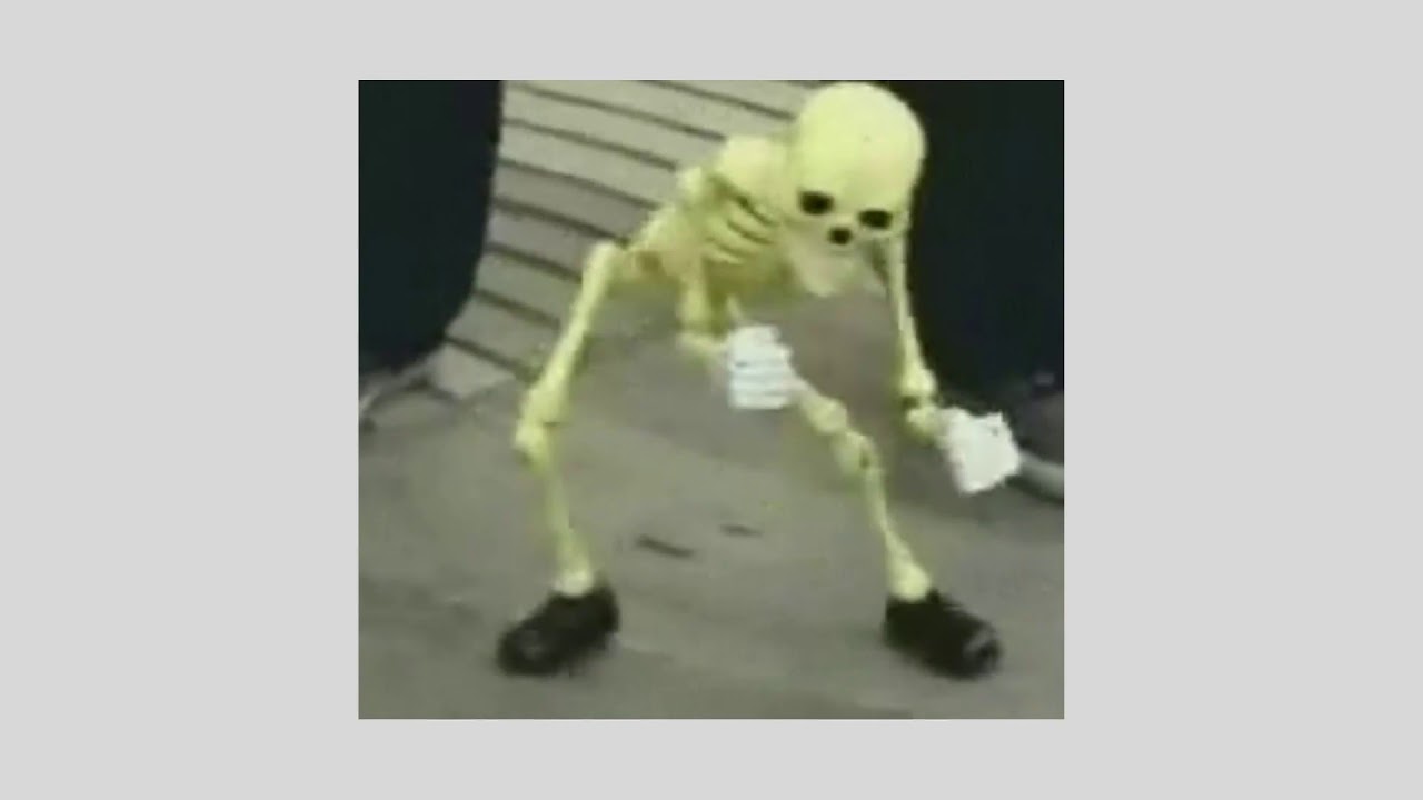 spooky scary skeleton trap remix - YouTube