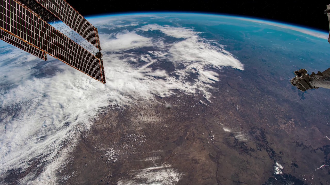 ISS Timelapse - From North to South America (27 Febbraio 2020) - YouTube