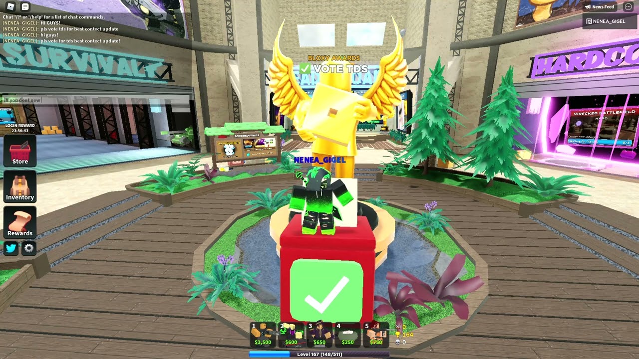 vote tds for best content update! - YouTube