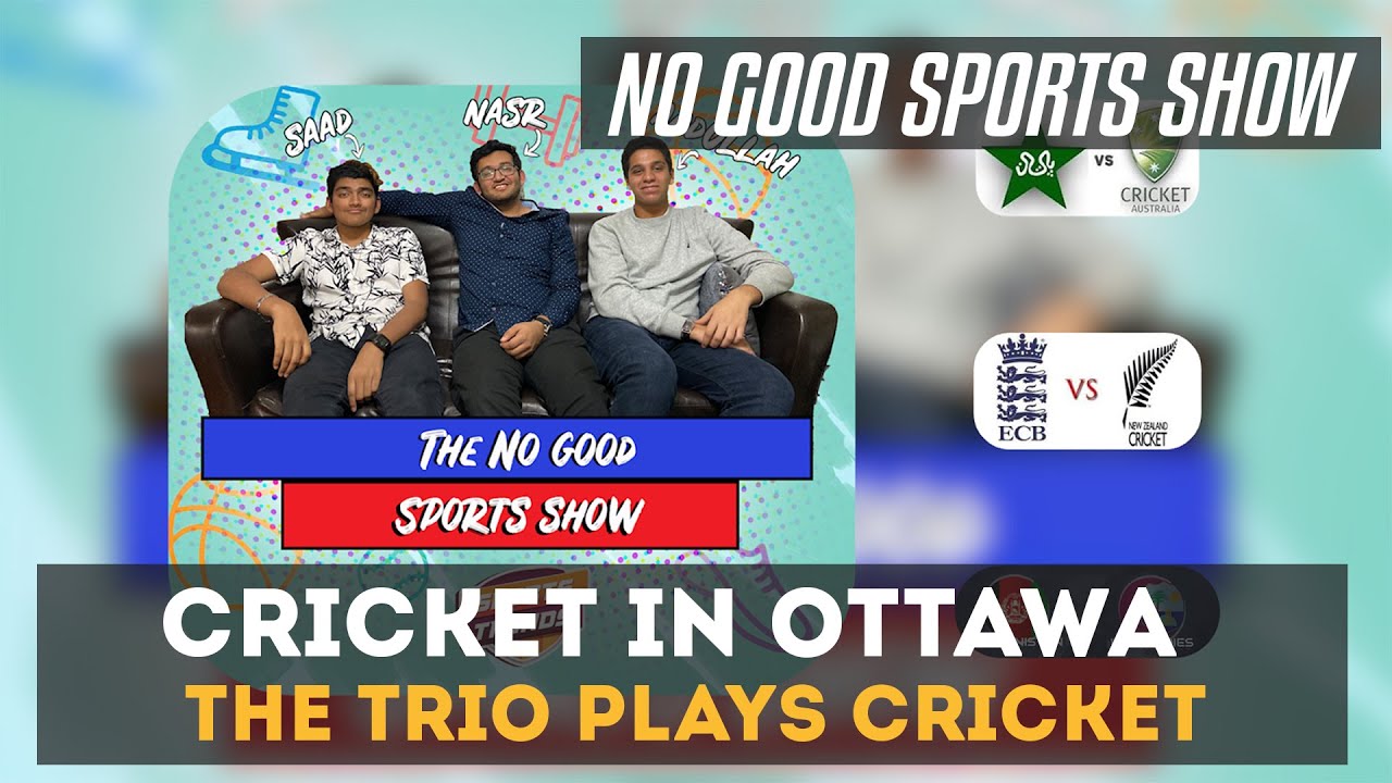 Cricket in Ottawa | The trio plays Cricket - YouTube