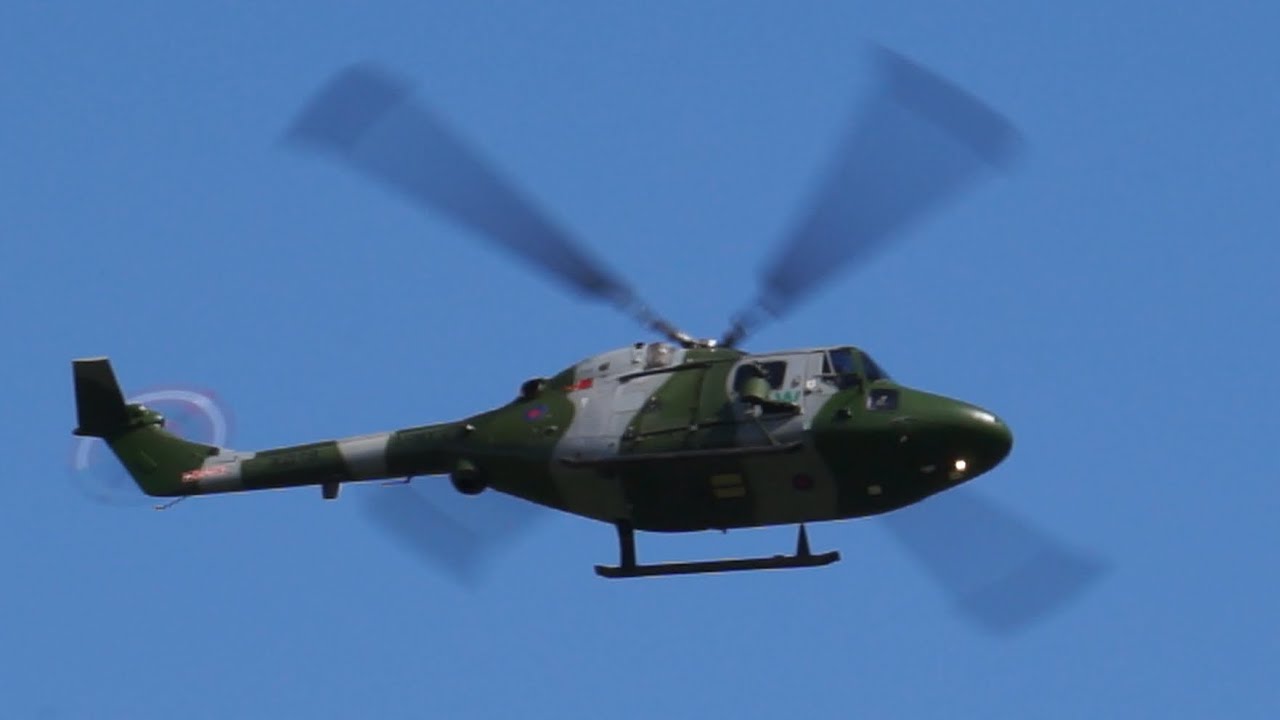 Lynx AH7 at Old Warden 7th May 2023 - YouTube