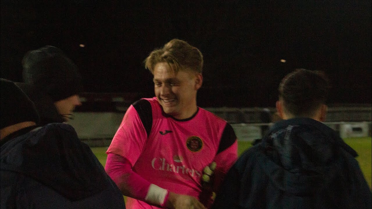 Hear from Luke Cairney after a 2-1 win over Tiverton Town 🔴⚫️🗣️ - YouTube