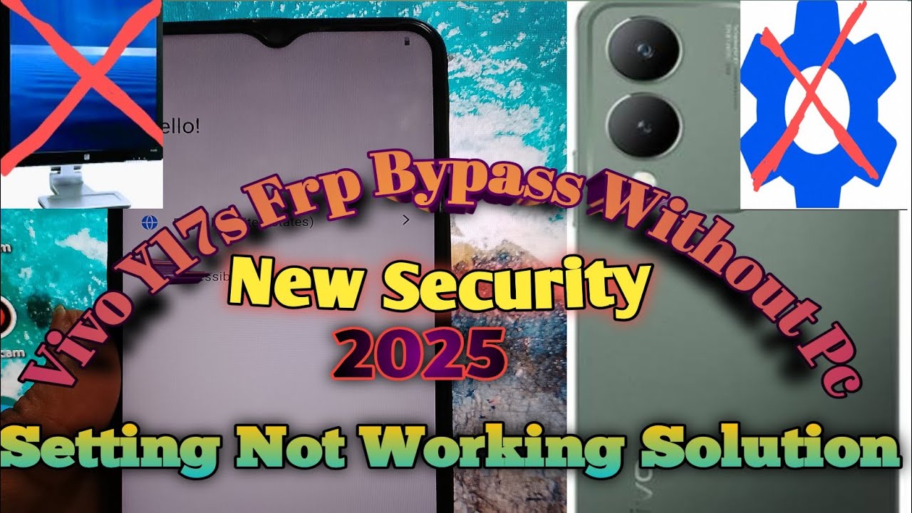 Vivo Y17s Frp Bypass Without Pc!! Vivo PD2317F Frp Bypass!! - YouTube