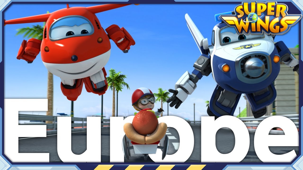 [SUPERWINGS S1] Europe part2 | Superwings | Super Wings | S1 Compilation - YouTube
