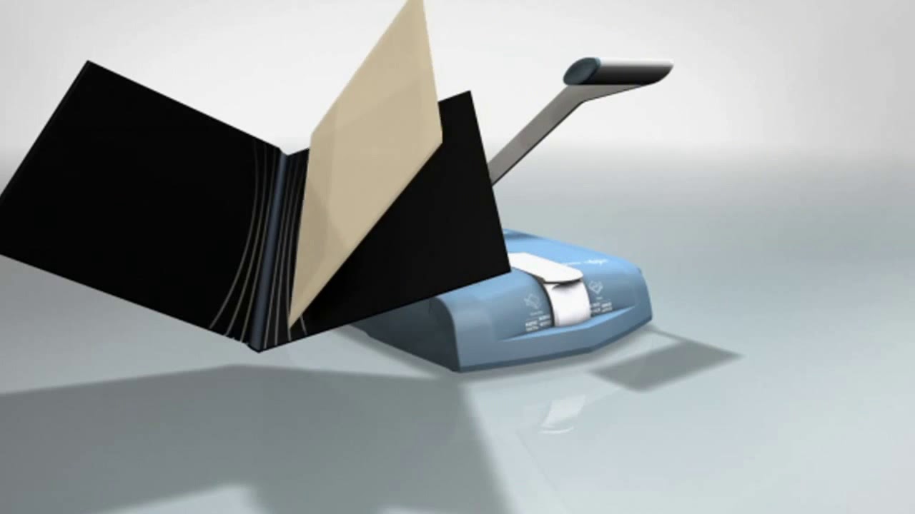 Leitz impressBIND 280 Buchbindegerät A4 - YouTube