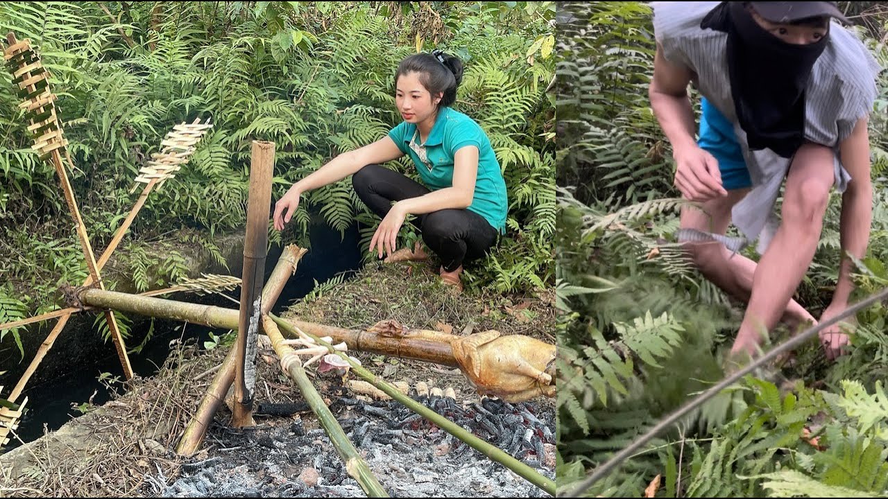 Single mom,grilled chicken was robbed by a thief - she bravely chased ...