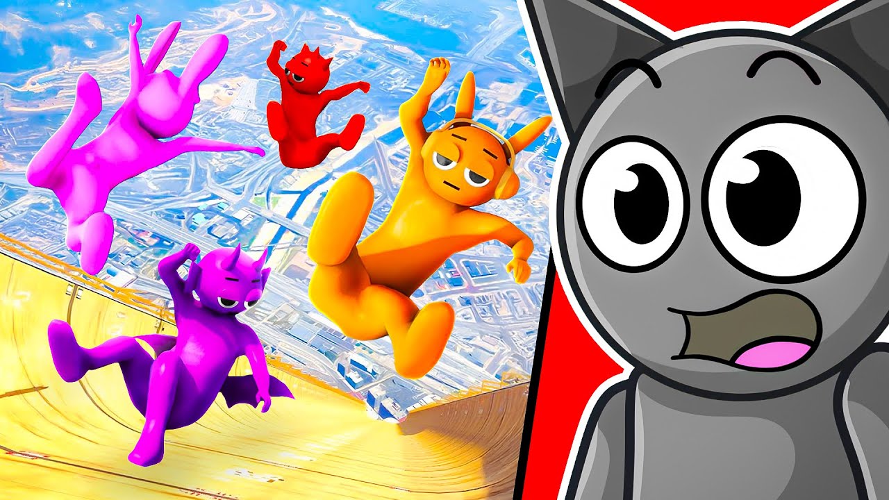Sprunki vs 100000% Impossible Obstacle Course - YouTube