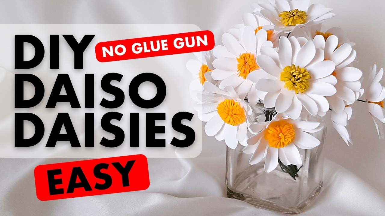 EASY DIY DAISIES - YouTube