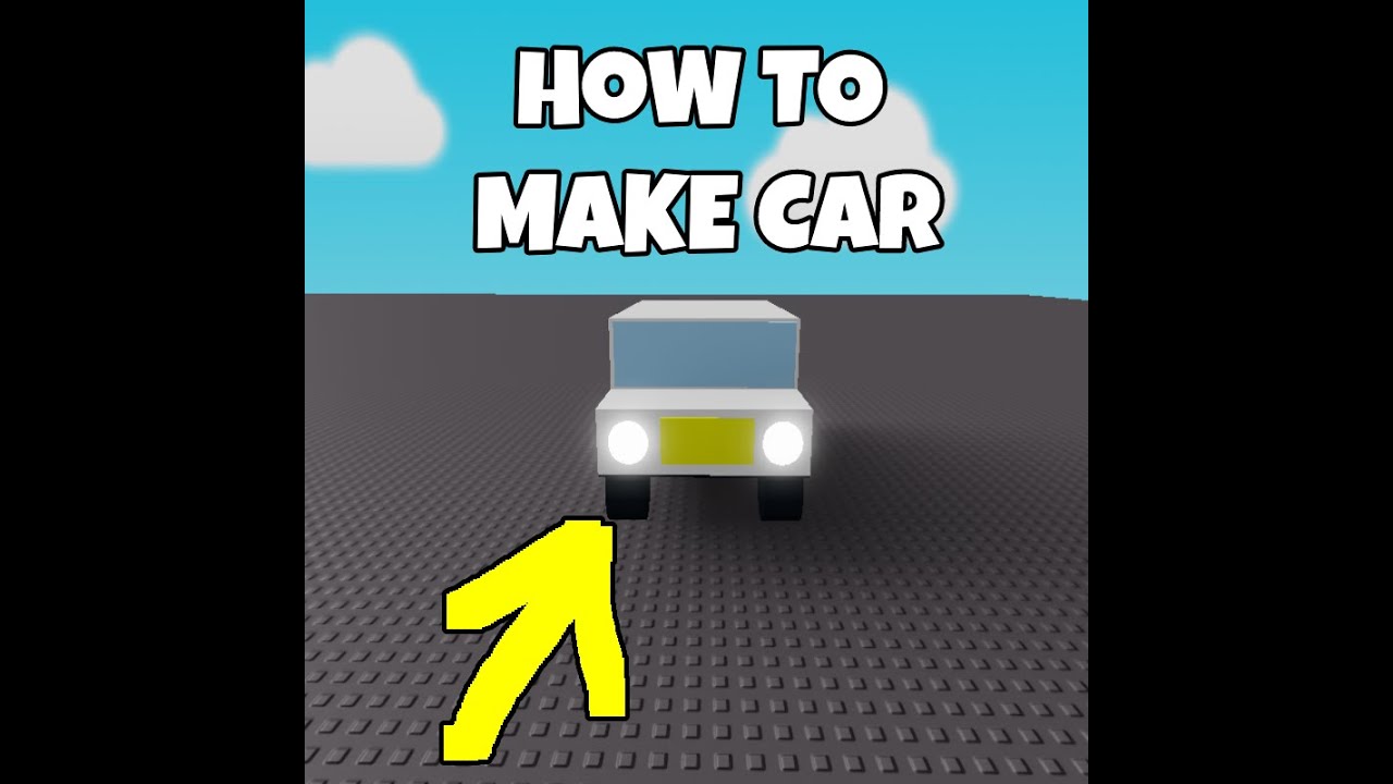 How to make a CAR in Roblox Studio 2021! - YouTube