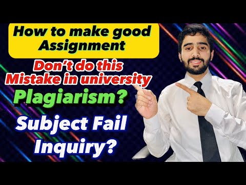 How to make Assignment of University |How to pass the exam & assignment?|#uk # ...