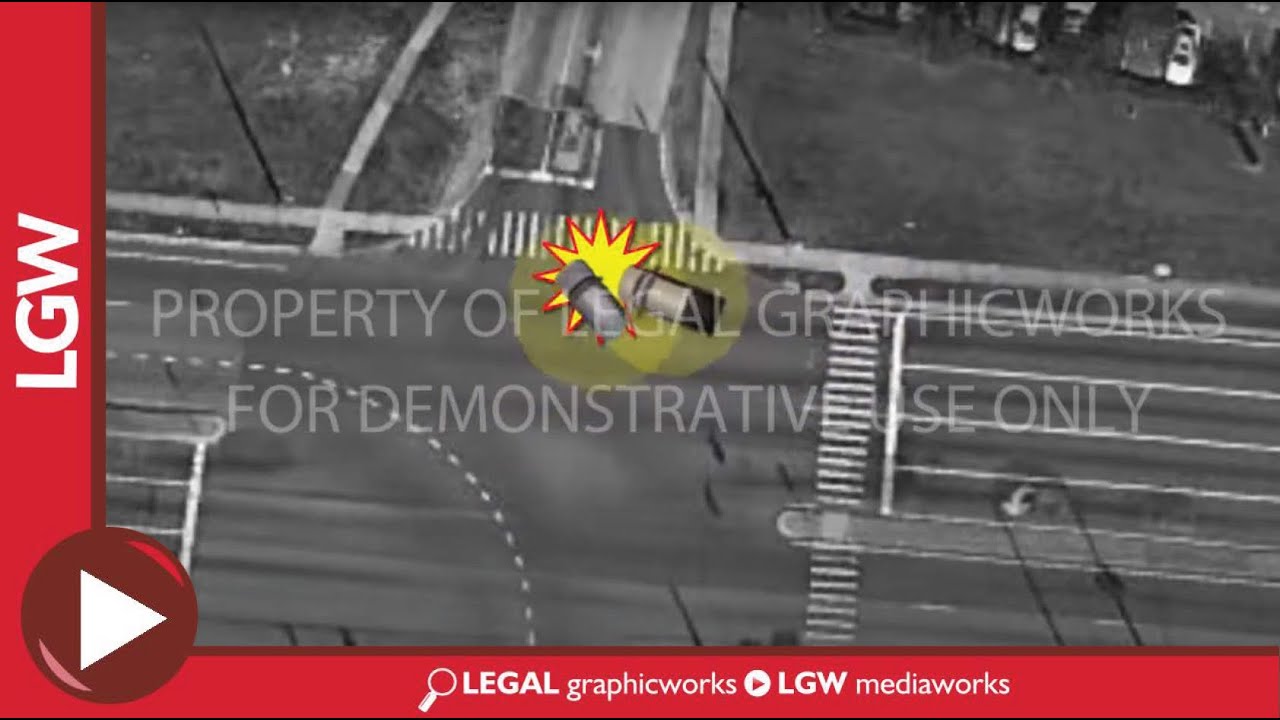 Simple Car Crash Animation Example for Mediation - YouTube