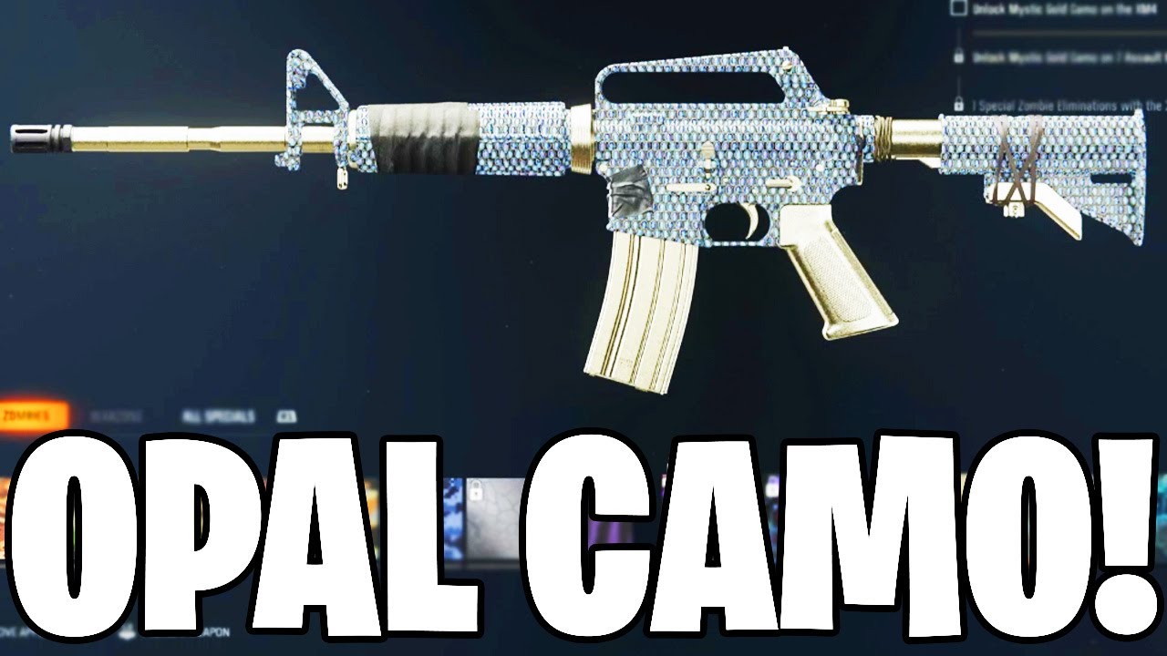 HOW TO UNLOCK OPAL CAMO BLACK OPS 6!FASTEST WAY TO GET OPAL CAMO COD ...
