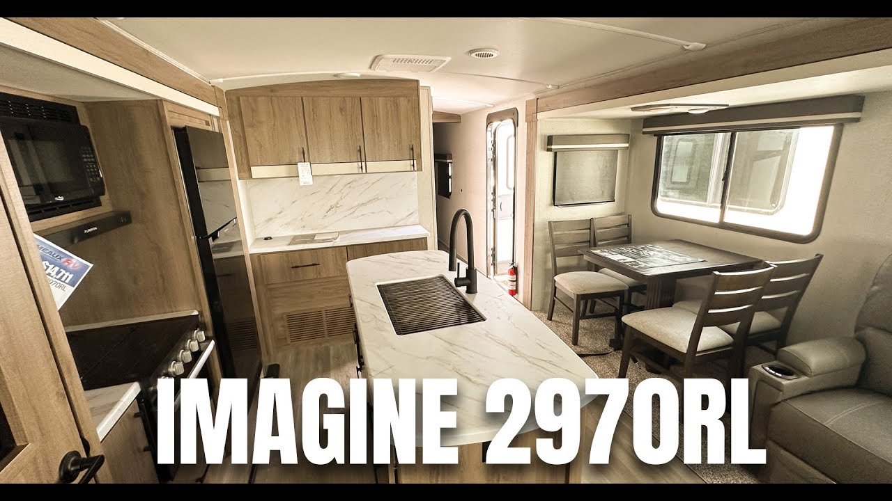 Imagine 2970RL - rear living travel trailer - YouTube