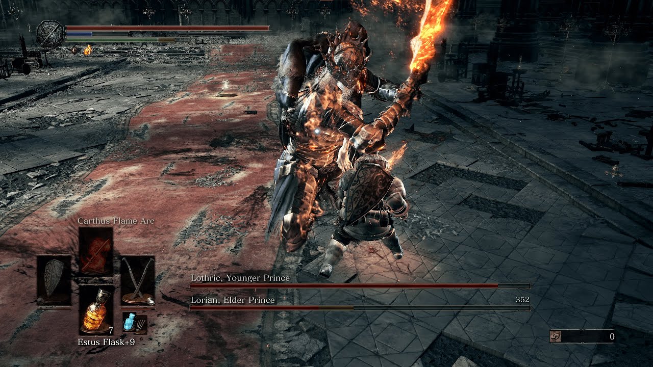 Lothric, Younger Prince and Lorian, Elder Prince - Dark Souls 3 - YouTube