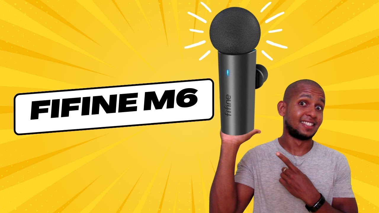 Fifine M6 / Micrófono Inalámbrico - YouTube