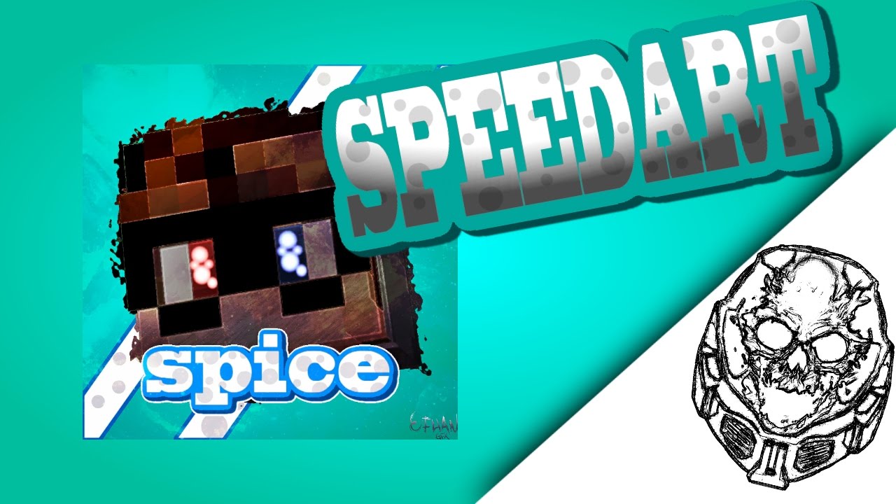 Spice's Head Render Avatar | SPEEDART#22 [PS Touch] | 2 Likes? - YouTube