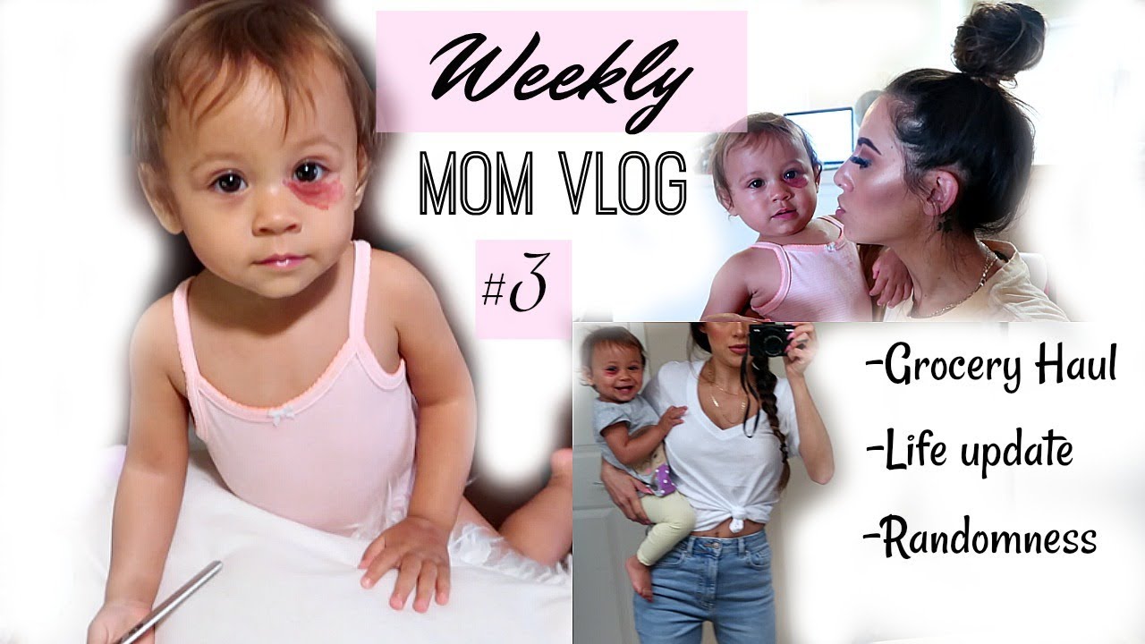 WEEKLY MOM VLOG #3! LIFE UPDATE | TRADER JOE'S GROCERY HAUL| SINGLE MOM ...