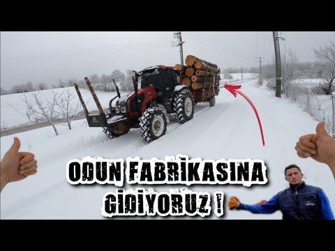 ODUN FABRİKASINA GİDİYORUZ ! / YOL KAPANMIŞ DÖNDÜK BASKA YOLDAN GİTTİK !