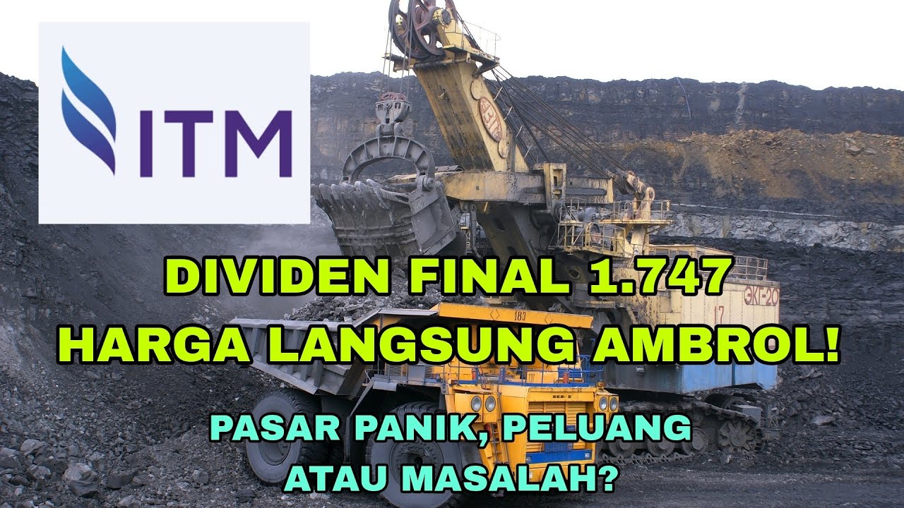 Hasil RUPS ITMG Maret 2024, Dividen final 1747, Yield 6,54%, bagi ...