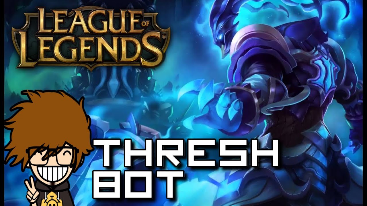 LEAGUE OF LEGENDS [Deu] - THRESH [Bot] ☕ Lets Play League of Legends ...