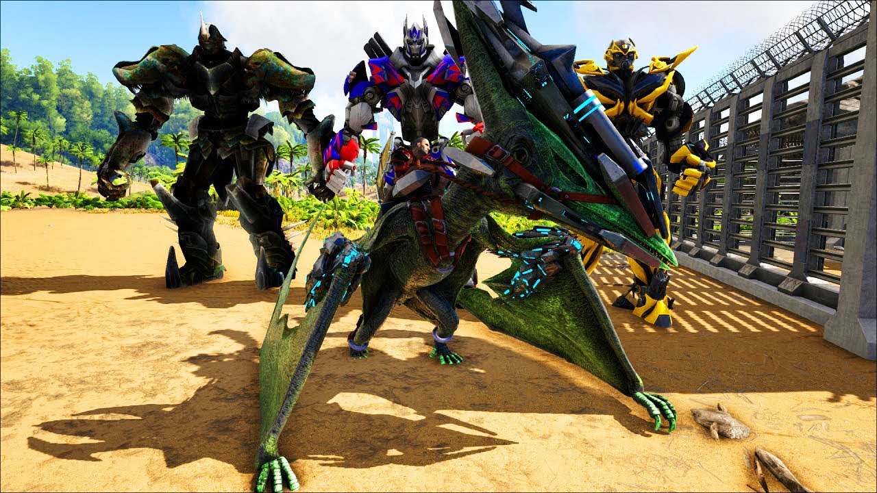Ark Survival Evolved Mods Monster Biệt Đội Khủng Long Robot Cực Đẹp ...
