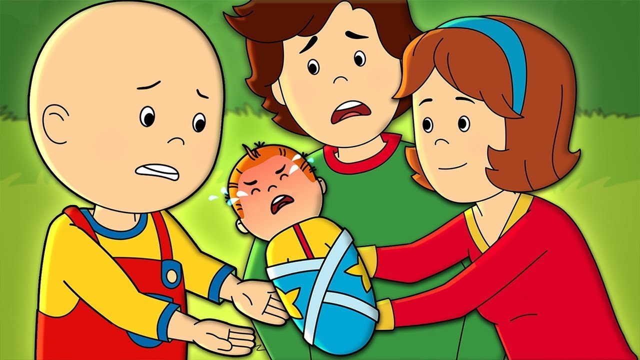 Caillou and the Baby | Caillou | Cartoons For Kids | WildBrain Kids ...