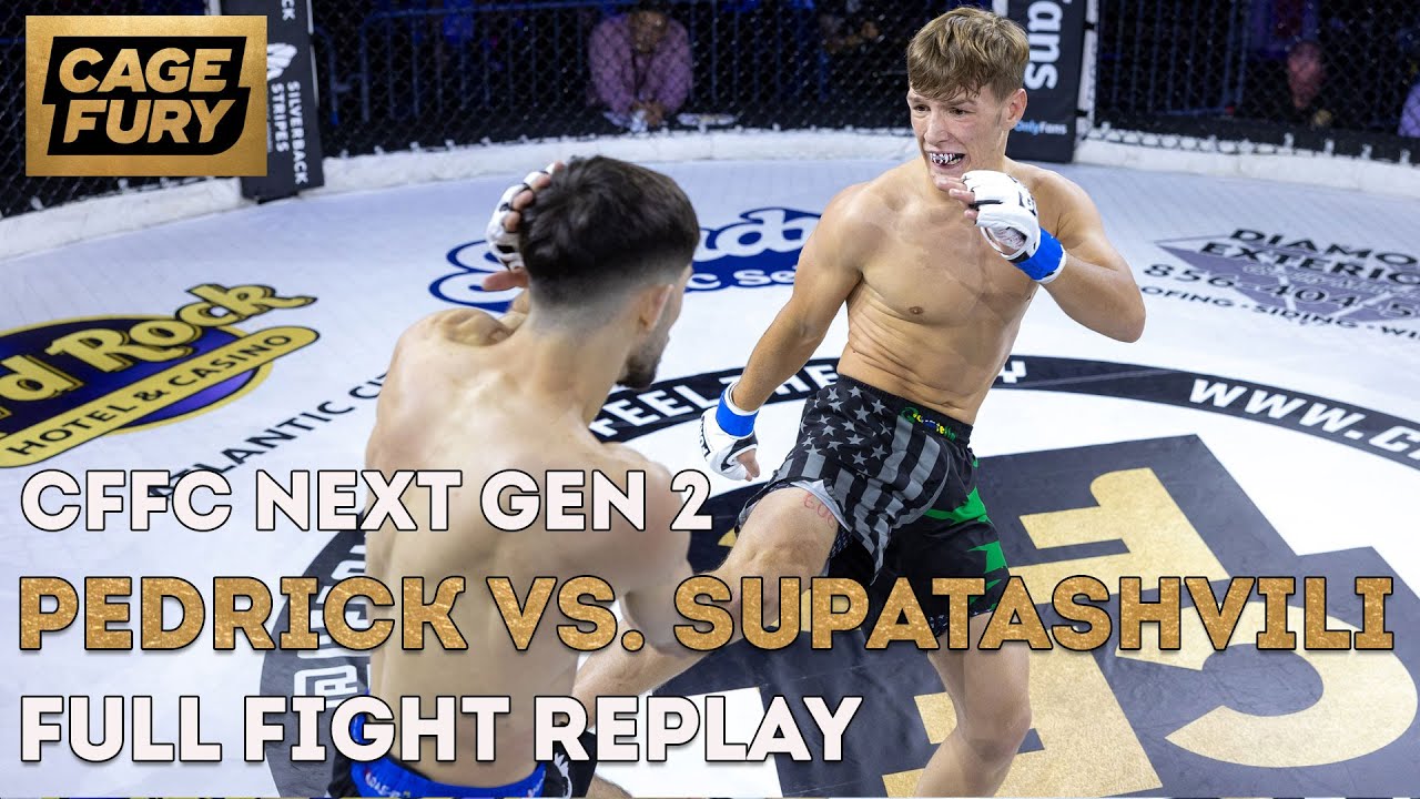 Dalton Pedrick vs. Tezi Supatashvili | Full Fight Replay | CFFC NextGen ...