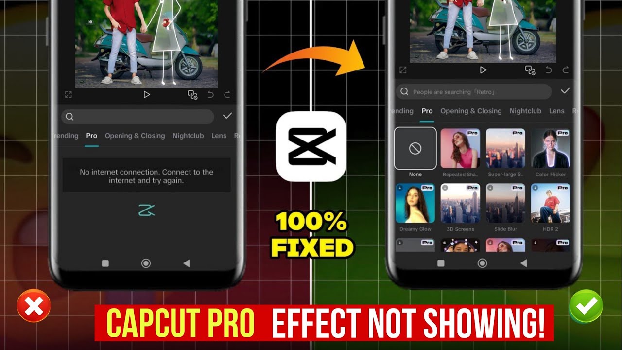 Capcut Pro No Internet Connection Problem || How To Solve Capcut No Internet Problem - YouTube