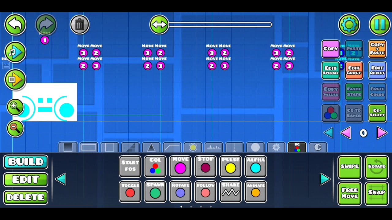fat cube [°_°] geometry dash - YouTube