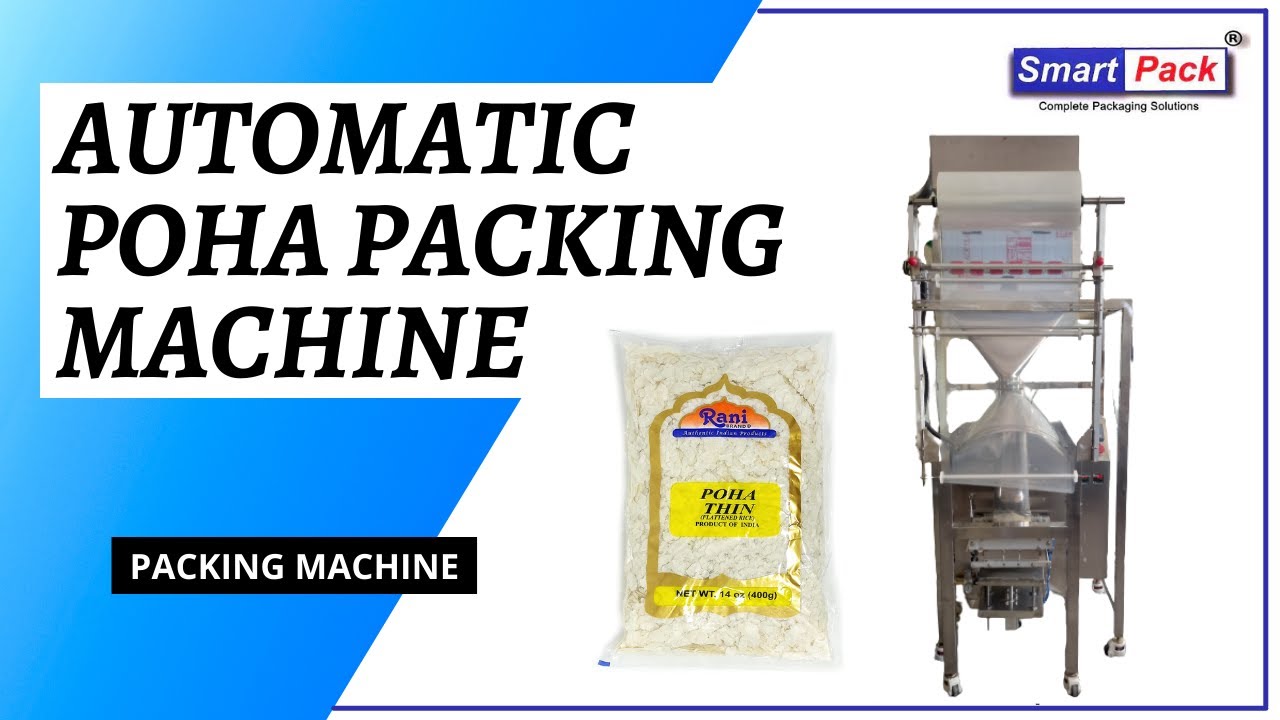 Automatic ffs Poha Packing Machine CONTACT- +91 9109108483 - YouTube