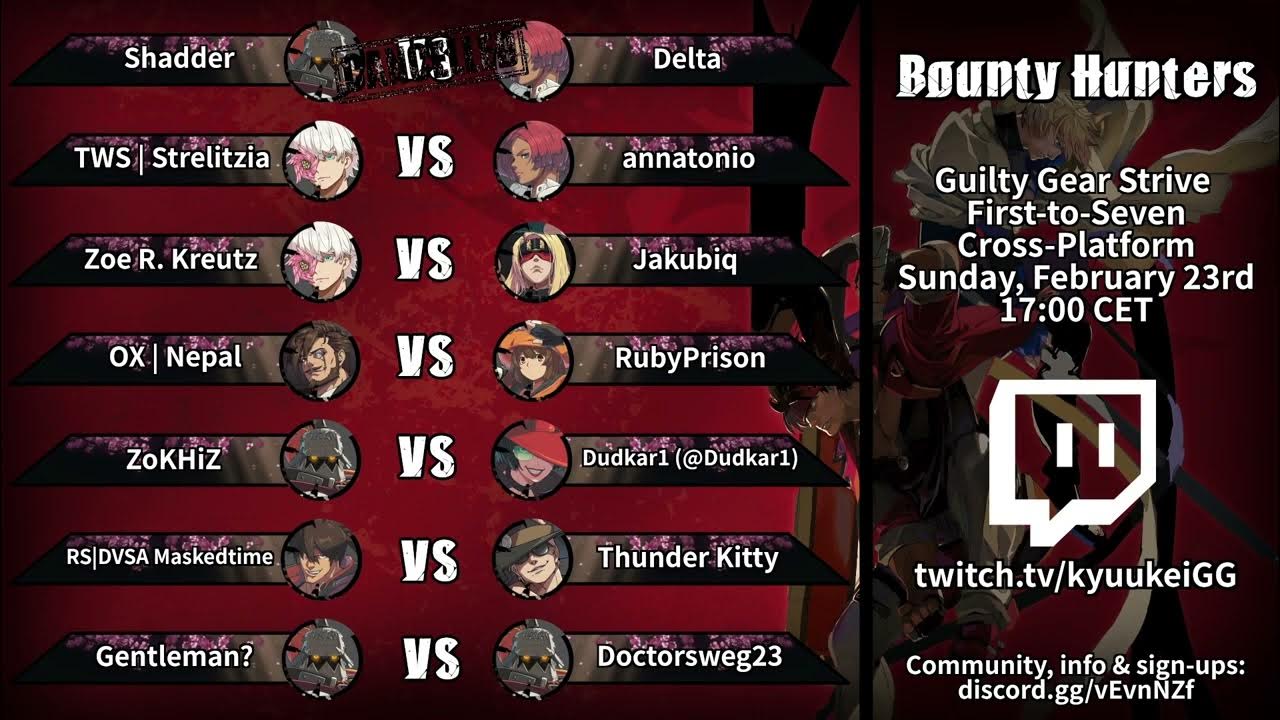 Bounty Hunters GGST FT7 #187 [February 23th, 2025] - YouTube