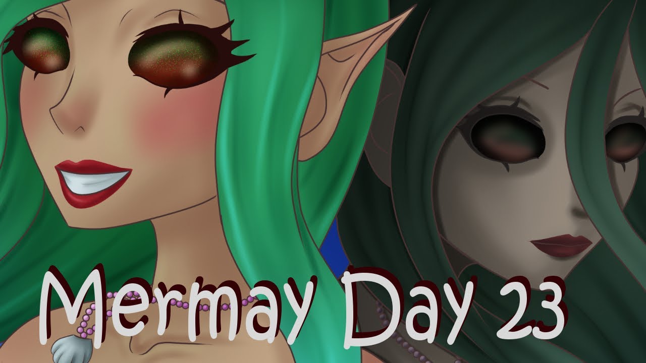 Mermay Day 23 - Catfish [Speedpaint 34] - YouTube