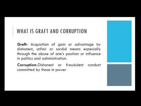 Graft and Corruption in the Government - YouTube