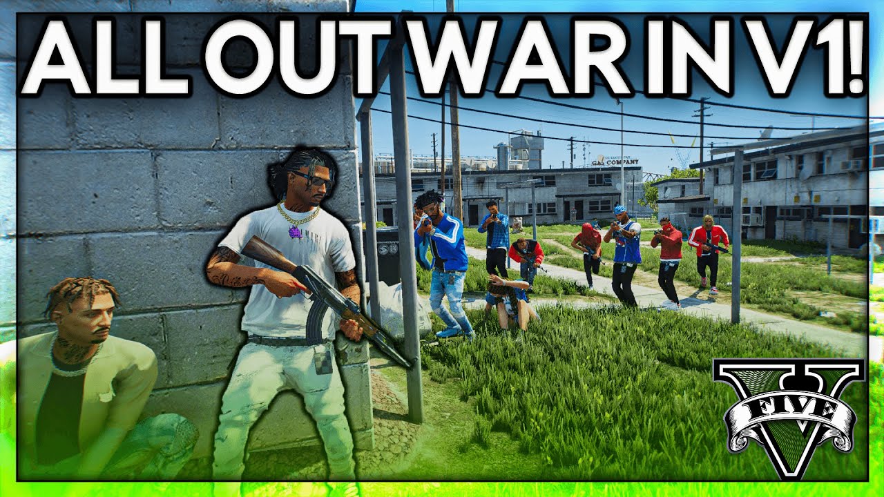 Tee Grizzley Enters An All Out War In V1! | GTA RP | Grizzley World RP ...