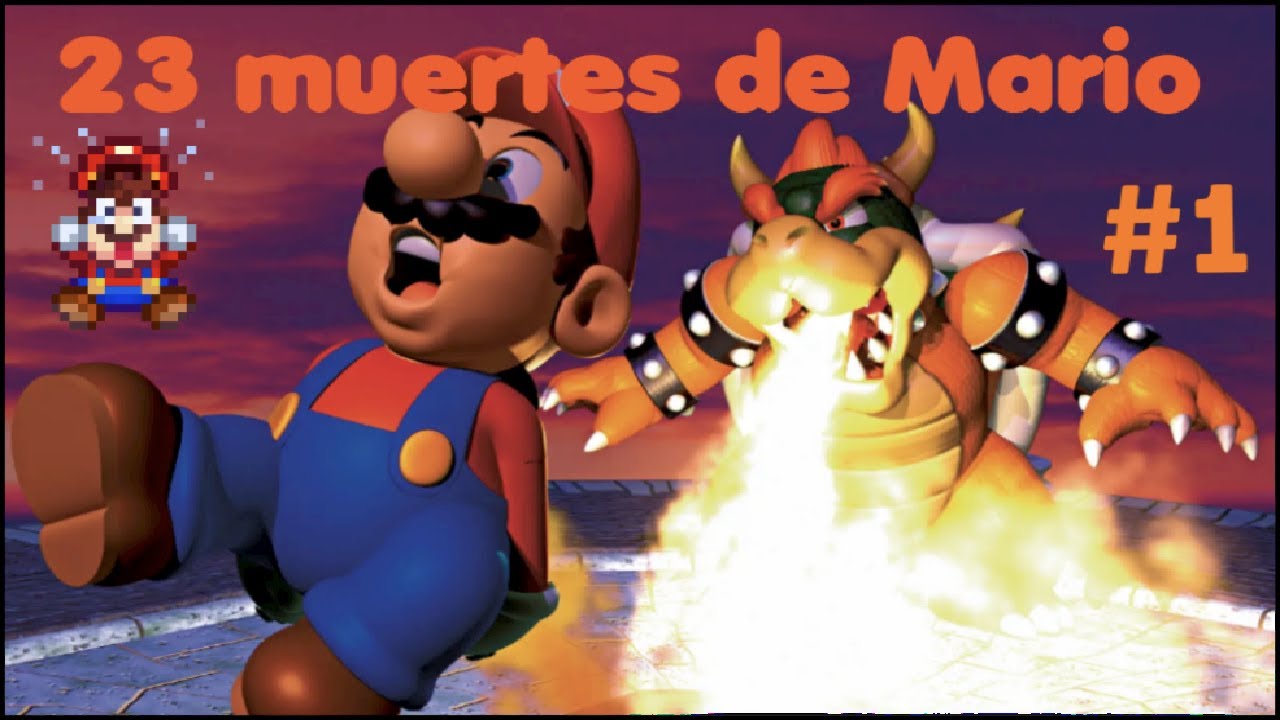 23 muertes en Super Mario Bros. parte 1 | Cristóbal González - YouTube