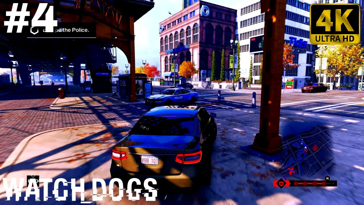 🎮 [4K] Watch Dogs Gameplay Walkthrough - Part 4 [ PC 4K 60FPS ] - YouTube