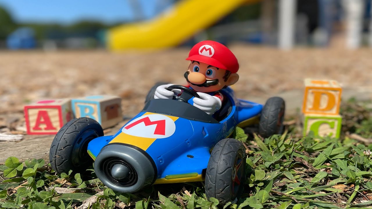 Mario Cart Learning ABC Letter Alphabets - YouTube