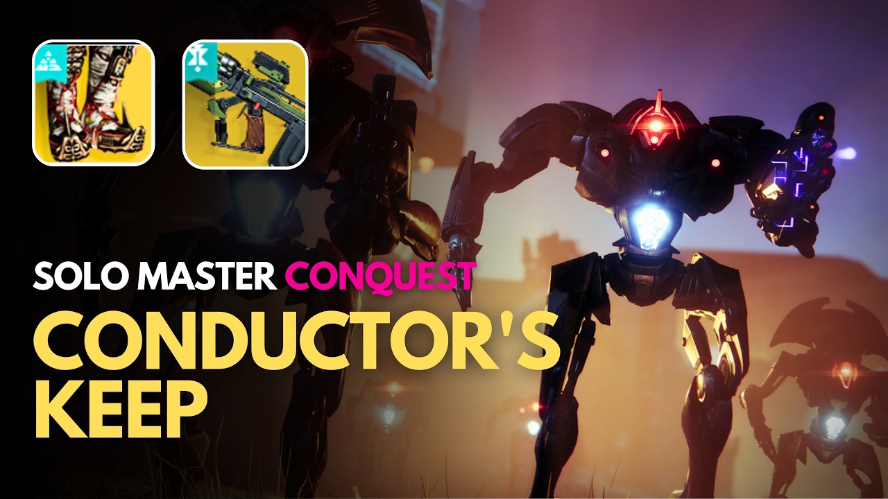 Solo Master Conquest CONDUCTOR'S KEEP | Strand Warlock [Destiny 2 ...