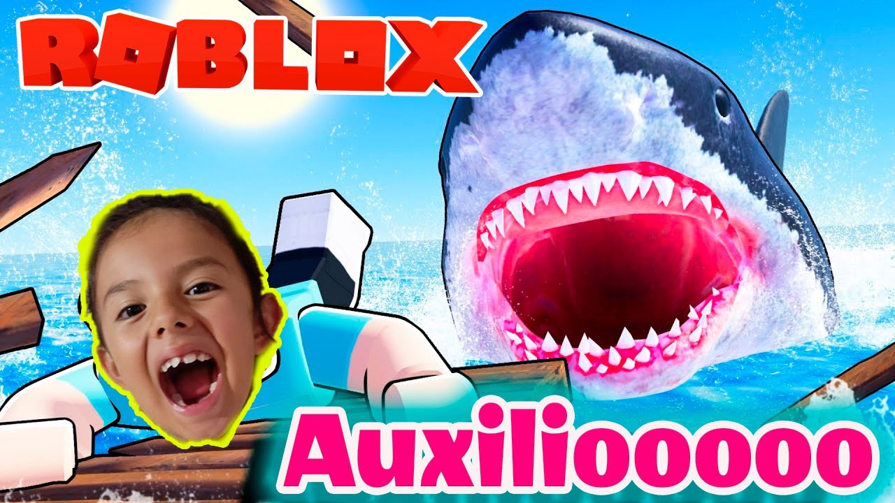 Me COME un SUPER TIBURON | SharkBite 2 en Roblox | Juegos de Roblox ...