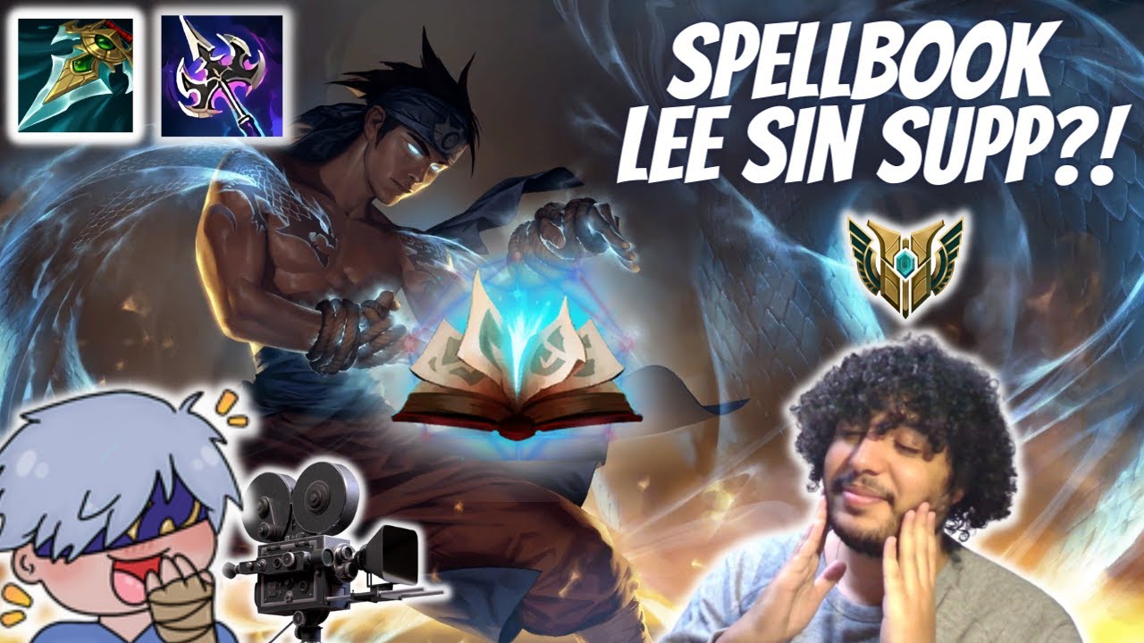 SPELLBOOK LEE SIN SUPPORT CAMERA 4K 😎 ft. @Jutbri - YouTube