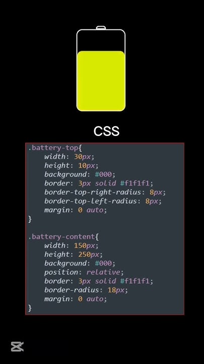 Battery Charging Animation using HTML CSS #coding #programming #webdevelopment #css # ...